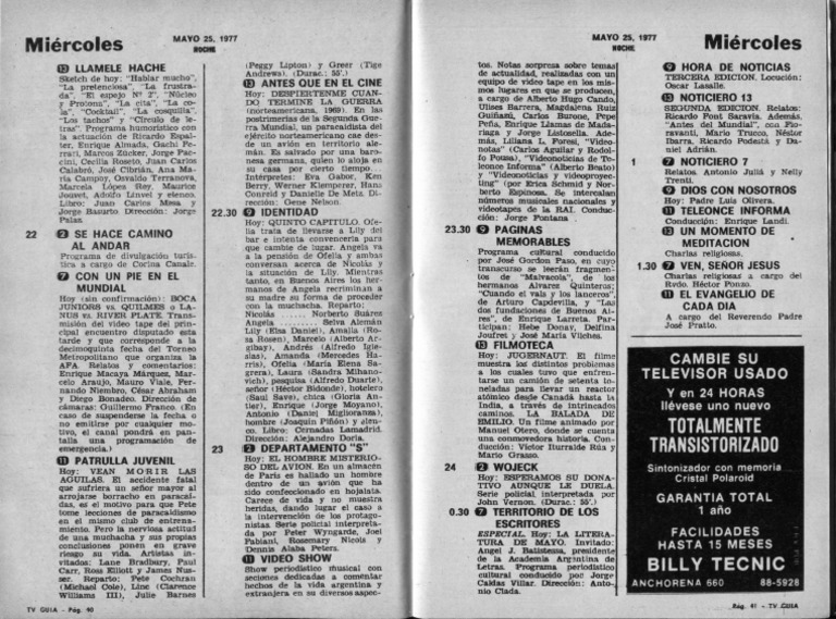 TV-GUIA - 721 - 25mayo1977 5 | PDF