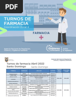 Arcsa CZ7 Turnos de Farmacias Loja Marzo 2025 | PDF | Comunidad andina | Ecuador