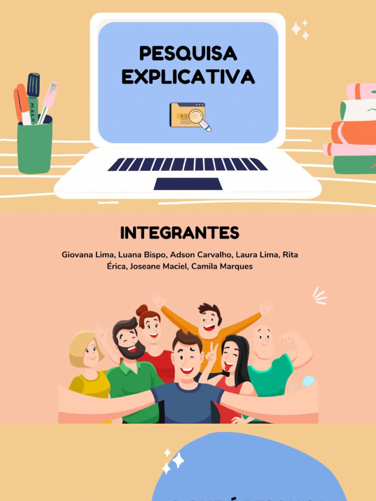Apresentação Pesquisa Explicativa | PDF