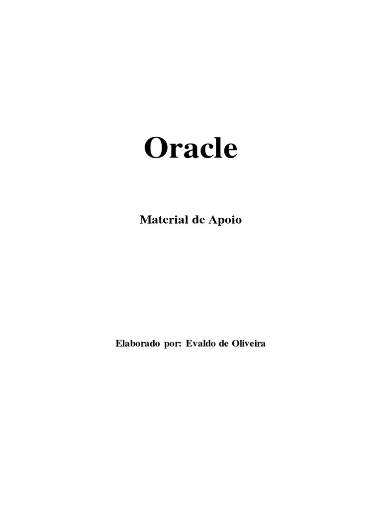 Apostila Linguagem SQL | PDF | SQL | Diagrama de caso de uso