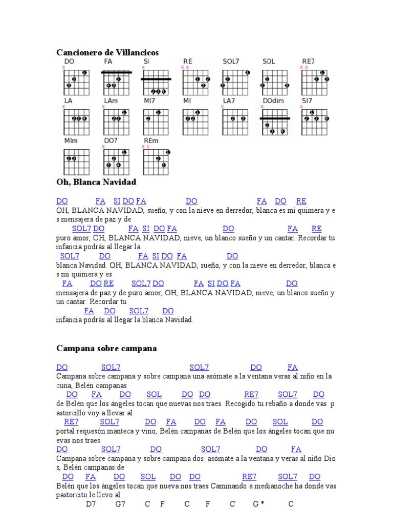 Cancionero de Villancicos Navideños | PDF | Navidad | Religión y creencia