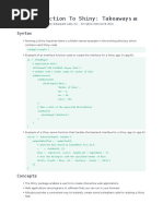Cheatsheet For R Programming | PDF | Html Element | Input/Output