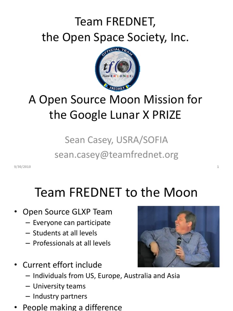 Team FREDNET Moon Mission Open Source Approach | PDF | Space X | Spacecraft