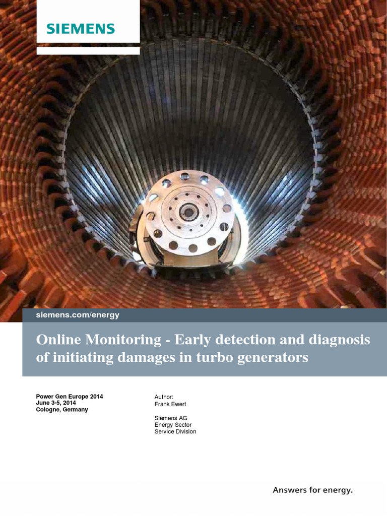 Online Monitoring Powergen | PDF | Electric Generator | Physical Quantities