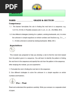 SUMMATIVE TEST - MATH 6 Q3 (Week 2-3) | PDF | Variable (Mathematics ...