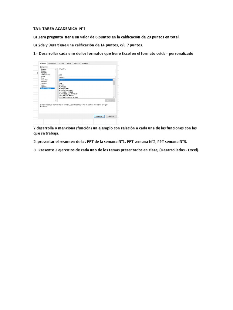 Informatica para Los Negocios - TA1 | PDF