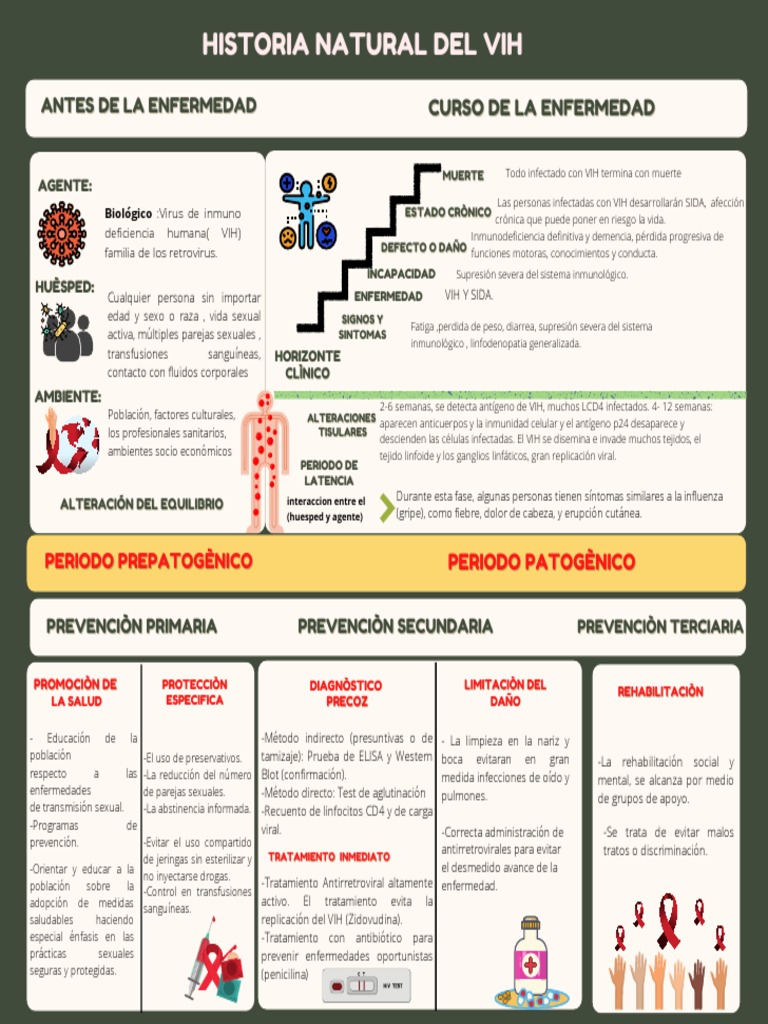 Historia Natural Del Vih | PDF | VIH | VIH / SIDA