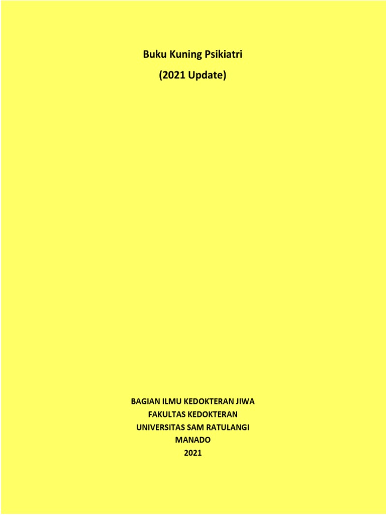 Buku Kuning 2021 Update | PDF