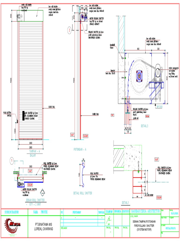 Gambar Rolling Door I | PDF