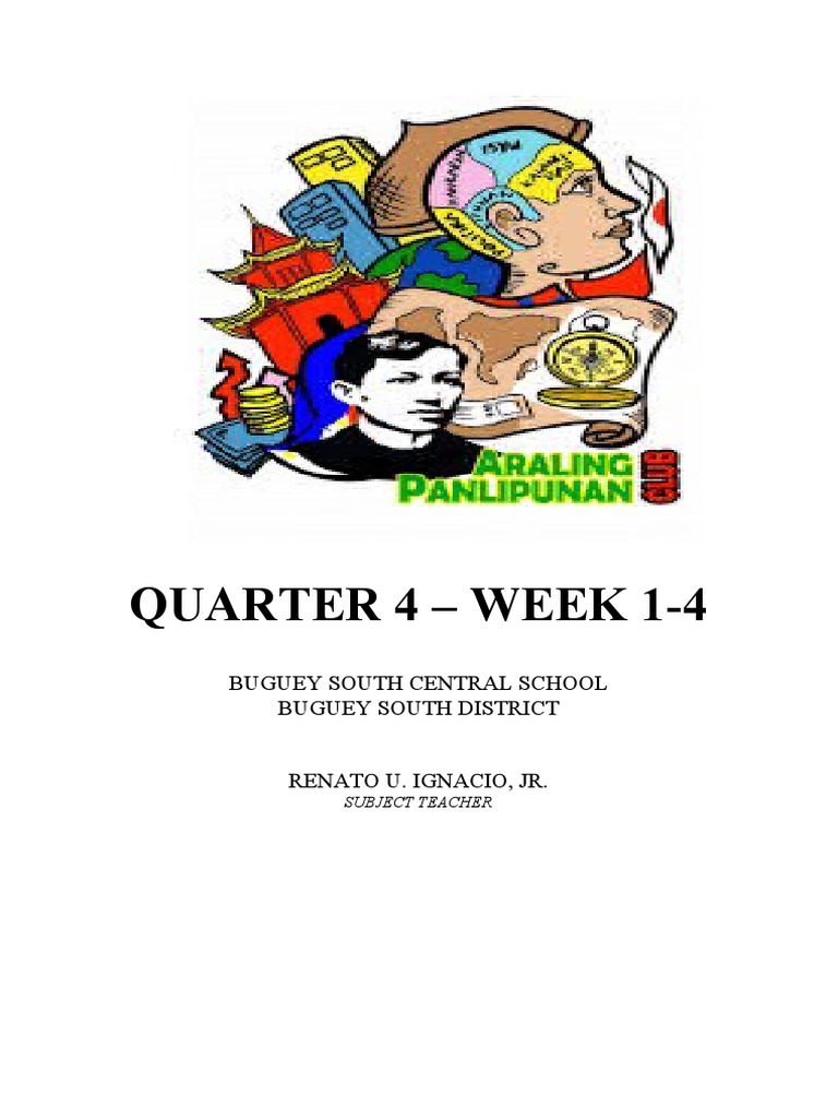 Ap Q4 Week 1-4 | PDF