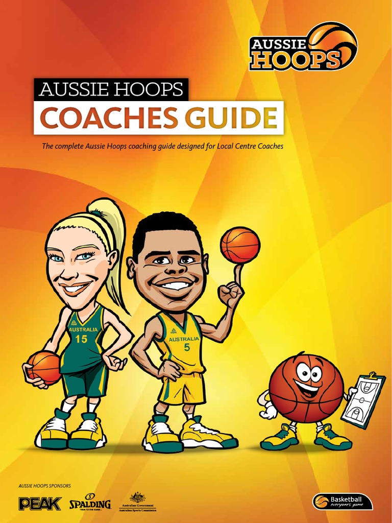 Aussie Hoops Coaching Guide | PDF | Basketball Positions | Ball Games