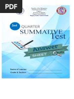 Summative Test Grade 4 q2 | PDF