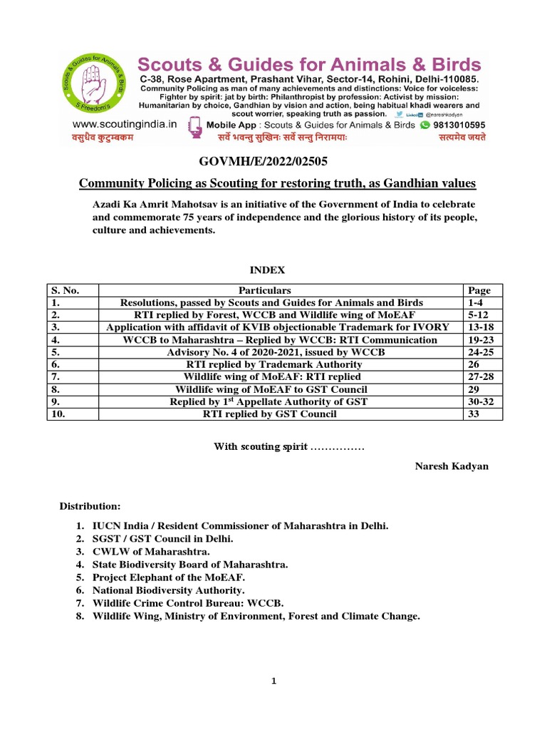 GOVMH-E-2022-02505 Maharashtra KVIB - IUCN Commission On Education ...
