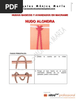 Puntos Basicos de Macrame | PDF