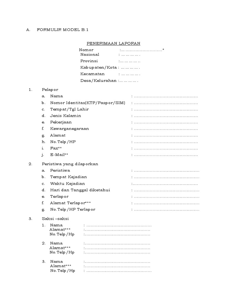 Lampiran Perbawaslu Nomor 7 Tahun 2018 Tlp Pemilu Pdf