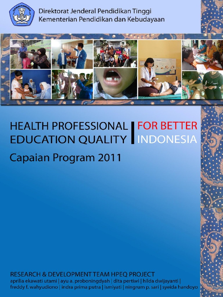 Capaian 2011 Proyek HPEQ For Better Indonesia | PDF