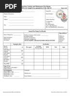 Gas Detector Bump Test Record Log Sheet: Bump Test Result Test Date ...