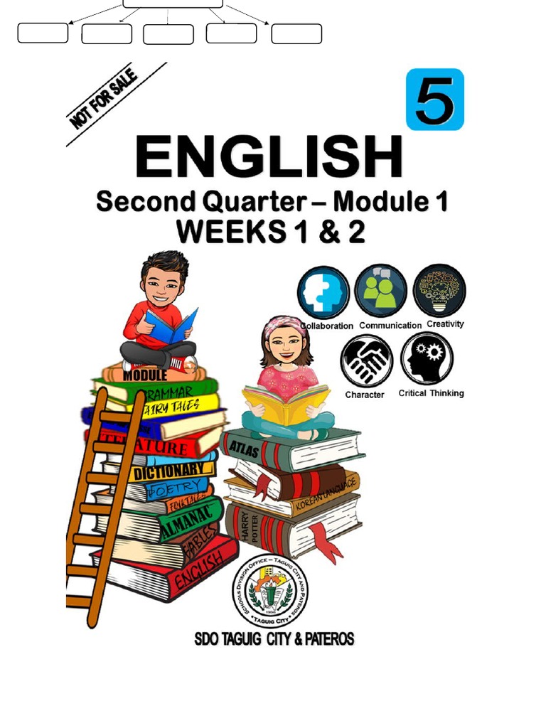 ENG 5 Q2 MODULE 1 Weeks 1 2 APPROVED FOR PRINTING | PDF | Verb ...