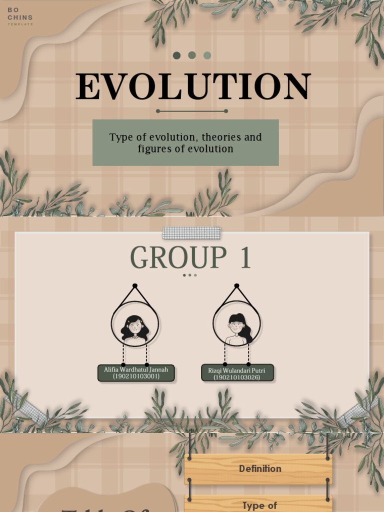 Type and Theory of Evolution | PDF | Life | Phenotype
