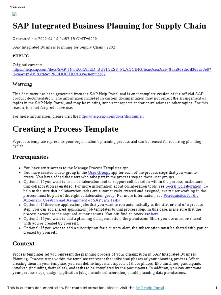 Creating A Process Template | PDF | Information | Application Software