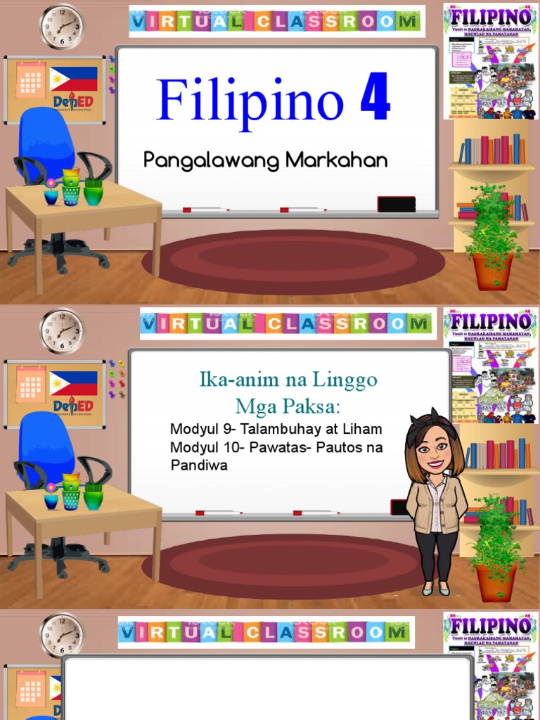 Q2 Week 6 Module 9-10 Talambuhay at Liham, Pandiwa, Pawatas at Pautos ...