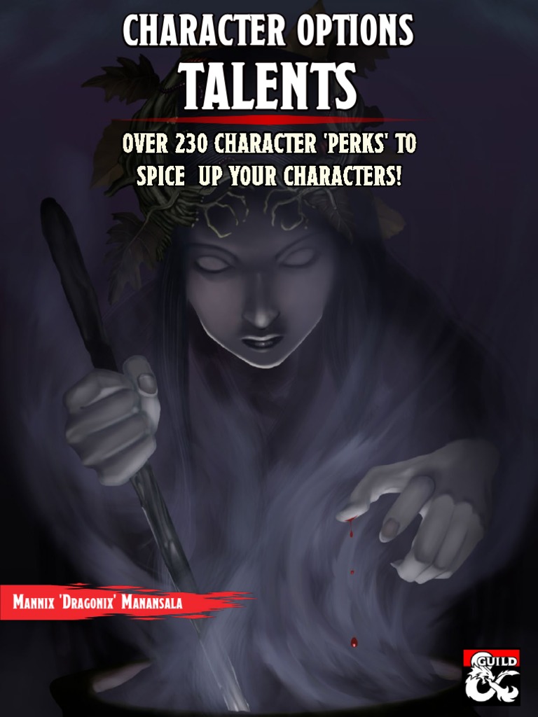 Character Options Talents (5e) | PDF