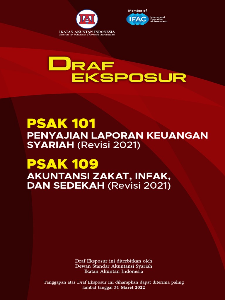 De Psak 101 Dan de Psak 109 Revisi 2021 | PDF