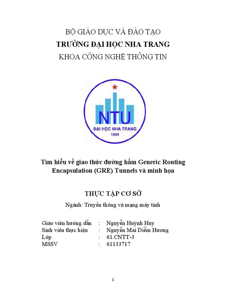 Generic Routing Encapsulation (GRE) | PDF