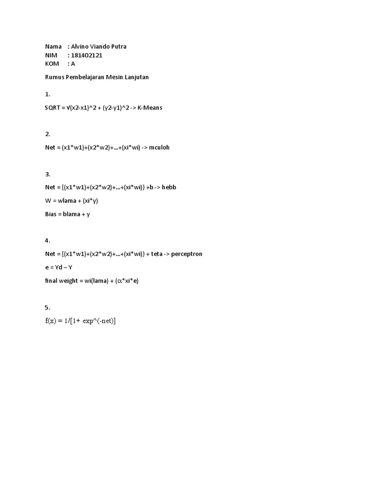 Rumus PML | PDF | Teaching Methods & Materials | Computers