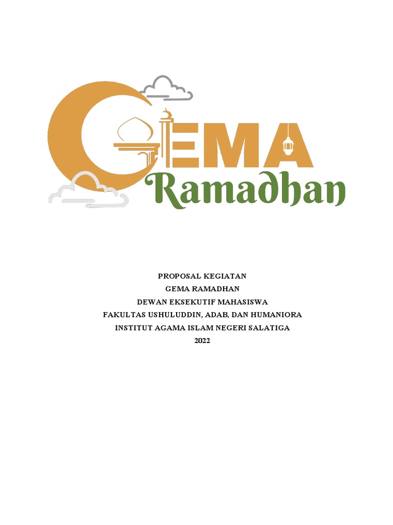 Gema Ramadhan Mahasiswa IAIN | PDF