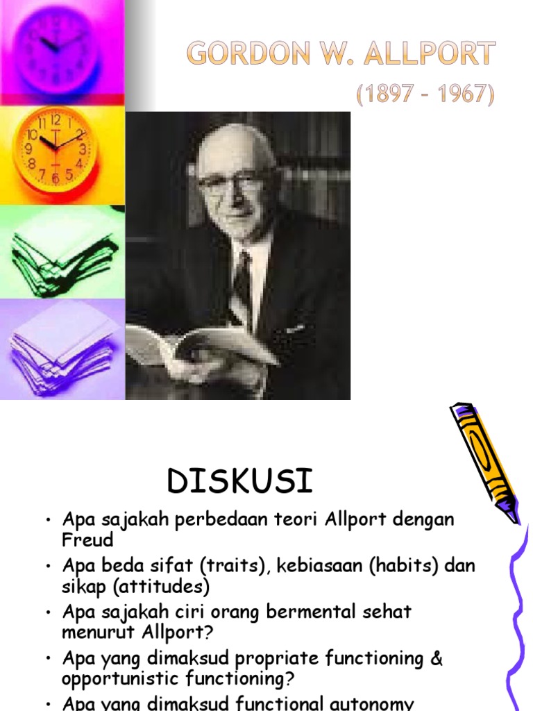 Teori Kepribadian Gordon Allport | PDF