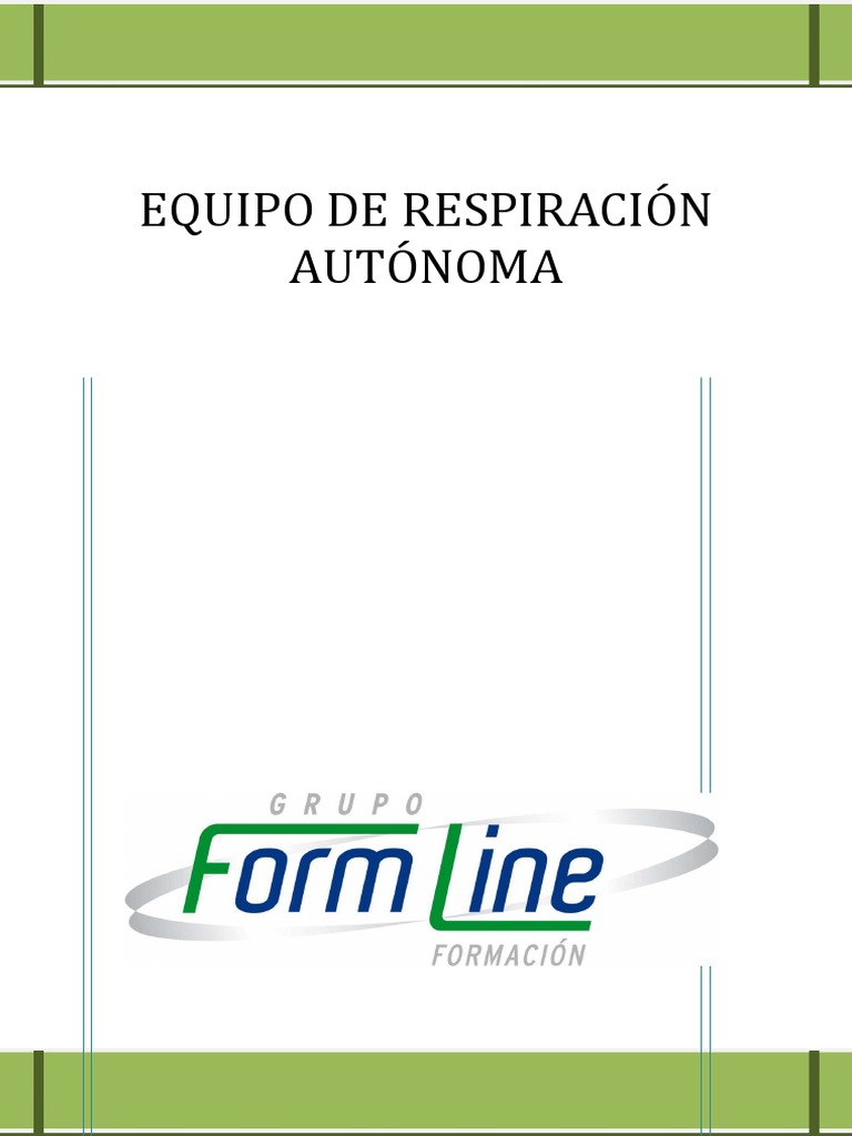 Manual Equipos Respiraci | PDF | Oxígeno | Respiración