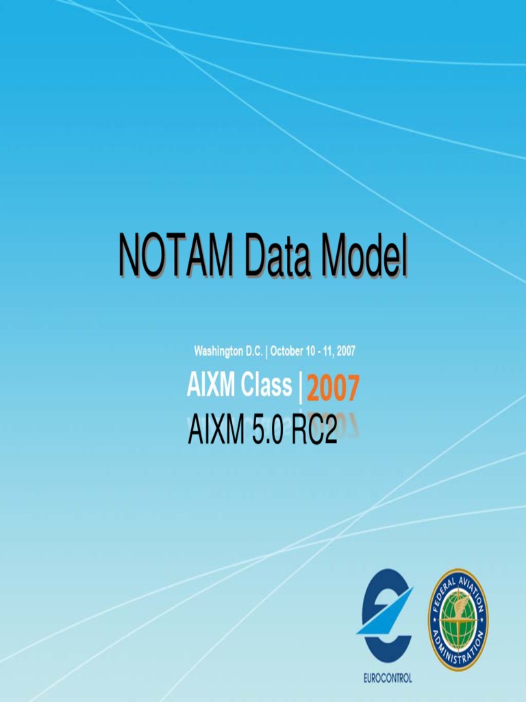 Modeling Airport NOTAM Data Using AIXM 5.0 | PDF | Computing ...