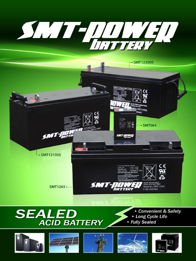 Catalogue SMT POWER Battery Rzmlny | PDF