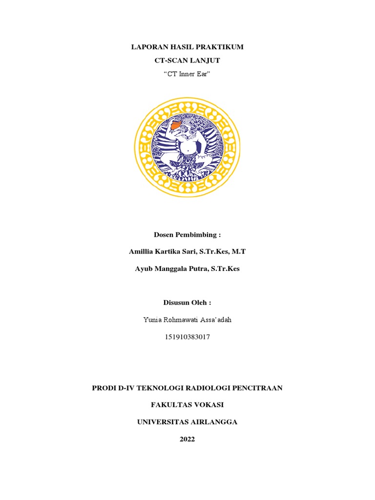 Analisis CT Scan Telinga Dalam | PDF