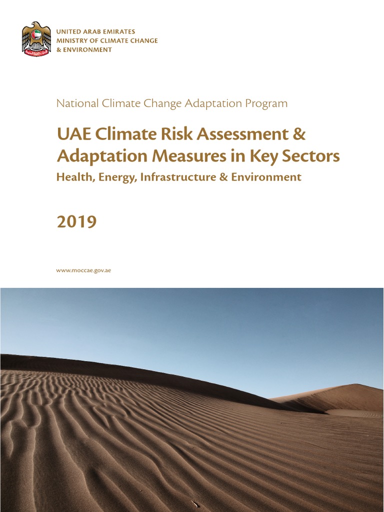 Uae Climate Risk Assessment and Adaptation Measures in Key Sectors ...