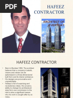 Hafeez Contractor | PDF | Architectural Design | Architecture