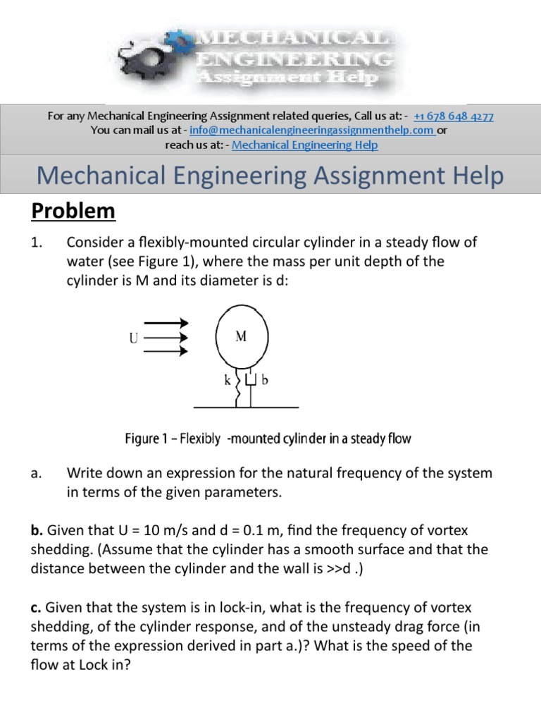 Mechanical Engineering Assignment Help | PDF | Science & Mathematics