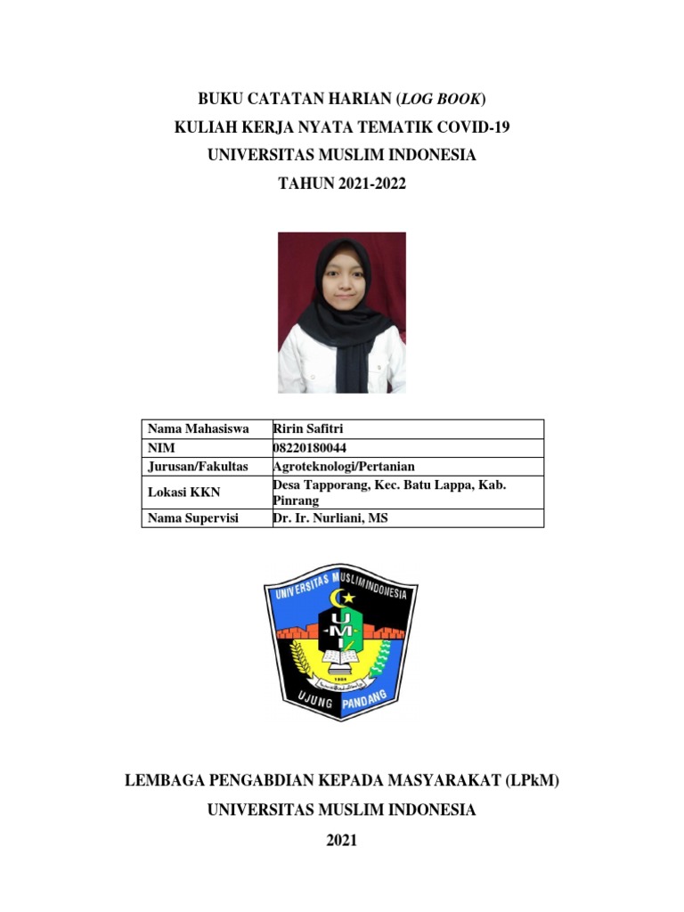 Logbook KKN - Minggu 2 | PDF