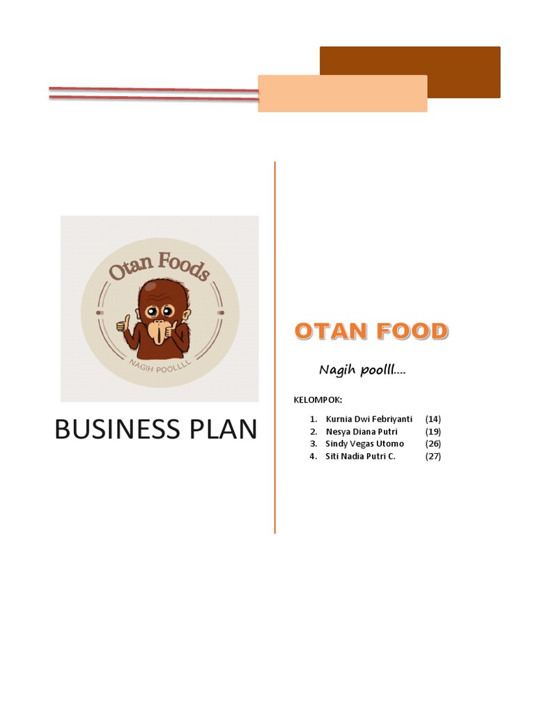 Rencana Bisnis Ayam Geprek Otan Food | PDF | Karier & Perkembangan