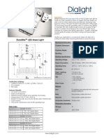 Dialight LED SafeSite Bulkhead Tech Datasheet | PDF | Electricity ...