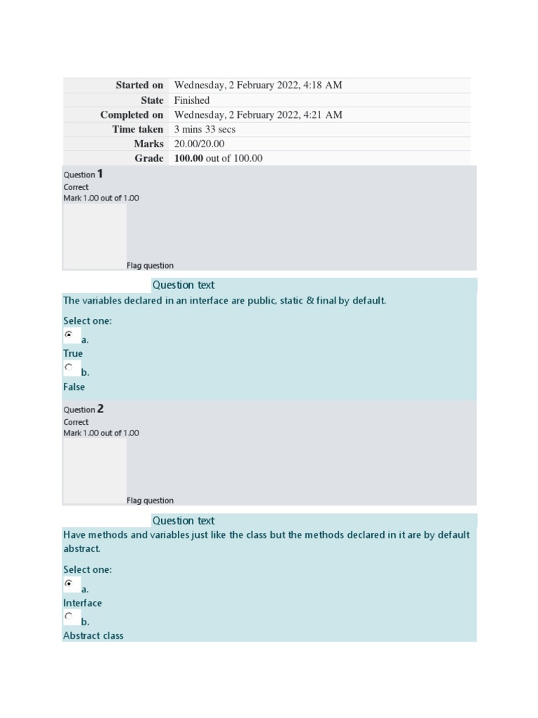 Midterm Quiz 2 Pdf Class Computer Programming Inheritance 1084