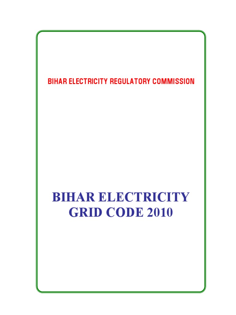 Grid Code 2010 | PDF
