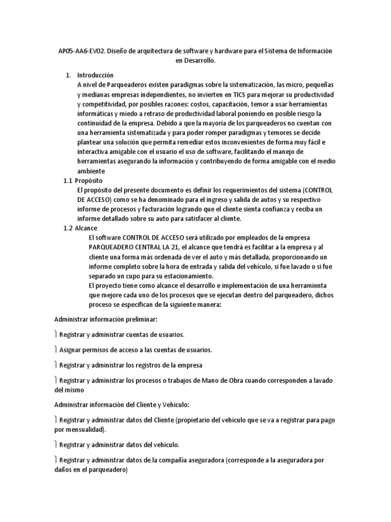 Analisis 3 | Descargar gratis PDF | Software | Bases de datos