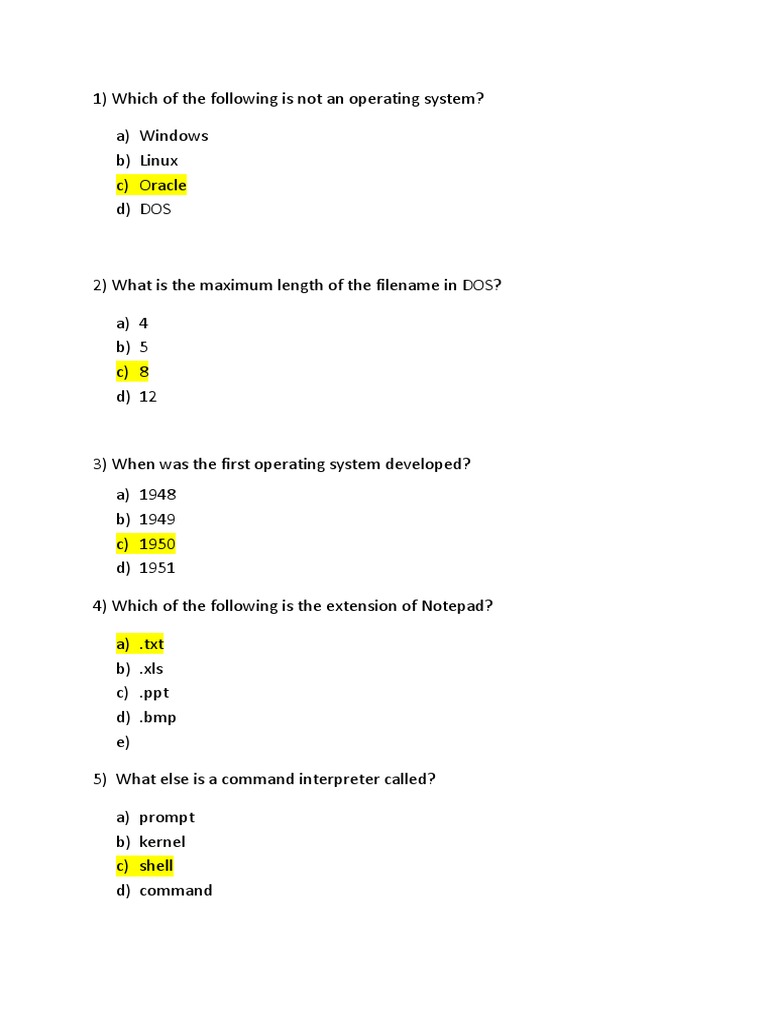 Os MCQ | PDF | Process (Computing) | Kernel (Operating System)