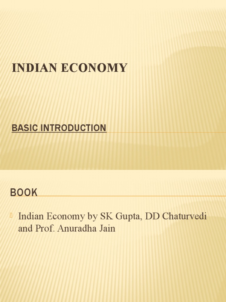 Indian Economy - Introduction | PDF