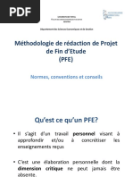 Rédaction efficace d'un PFE : Guide complet | PDF | Évolution de carrière
