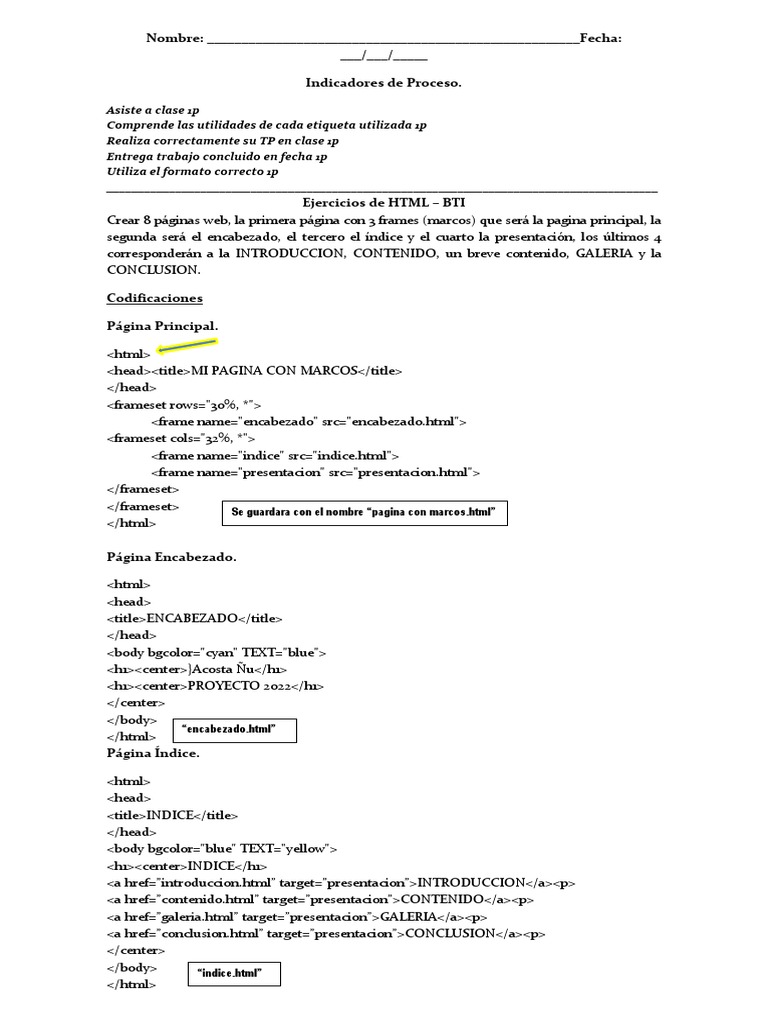 TP HTML 1 | Descargar gratis PDF | Internet | Multimedia