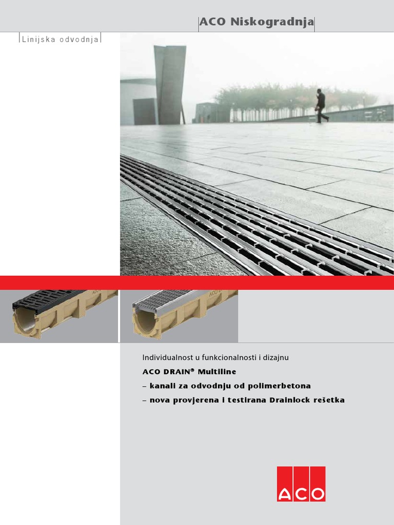 ACO Drain Multiline Brosura | PDF