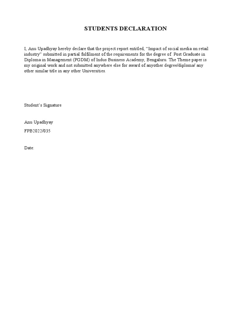 Impact of Social Media On Retail Industry | PDF | Retail | Popular ...